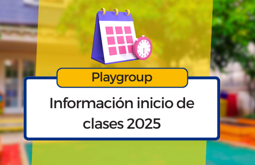 Playgroup: información para el inicio de clases. - The English Institute